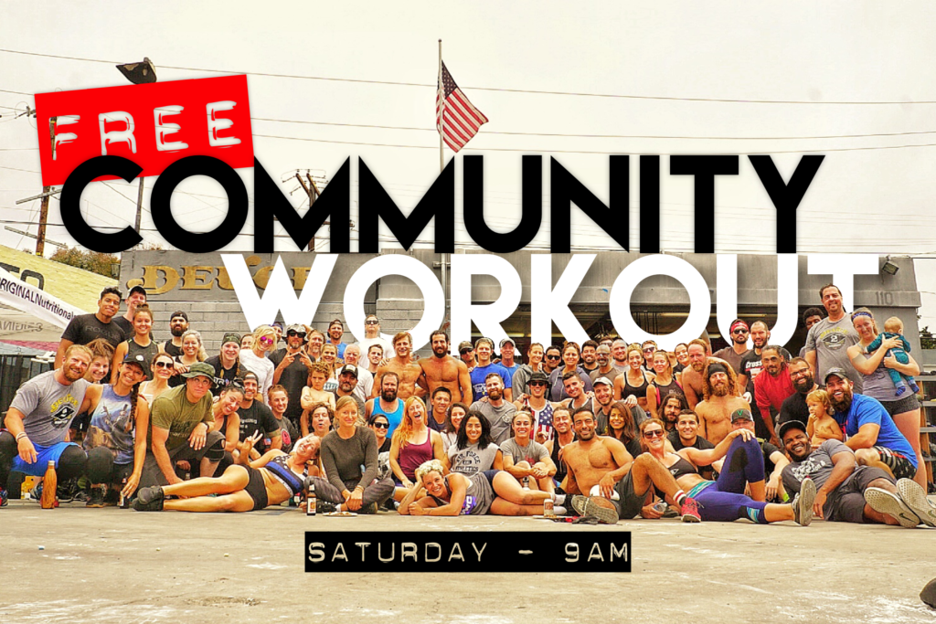 FREE Community Workout Saturday - DEUCE Gym